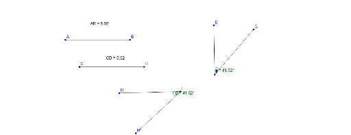 copying segments and angles – GeoGebra