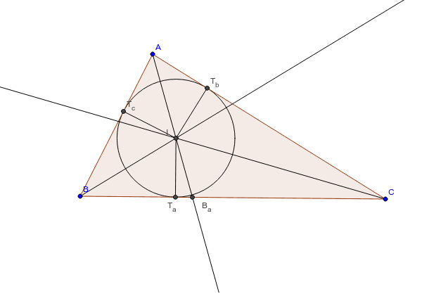 Incentro de un triángulo – GeoGebra