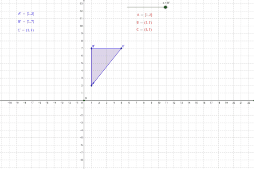 Triangle Rotation – GeoGebra