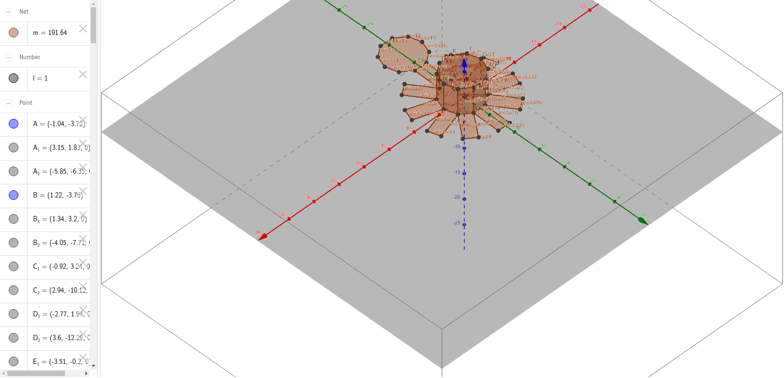 Prisma decagonal – GeoGebra