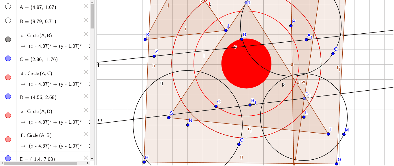 Math project – GeoGebra