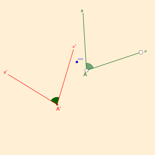 Rotation conserve les angles orientés – GeoGebra