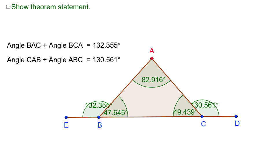 Theorem 6 – GeoGebra