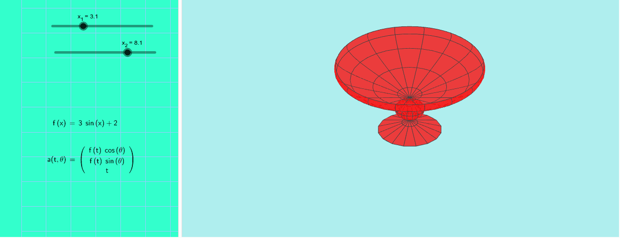 Superficie 3D – GeoGebra