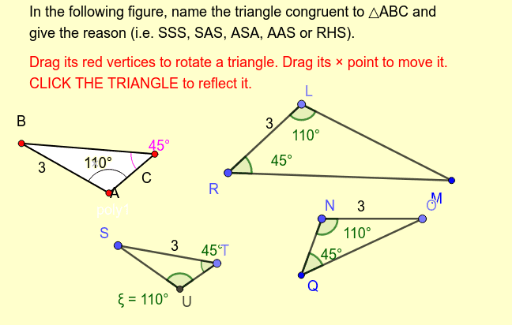Triangle AAS – GeoGebra