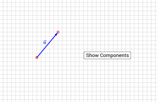 Negative Vector's Components – GeoGebra