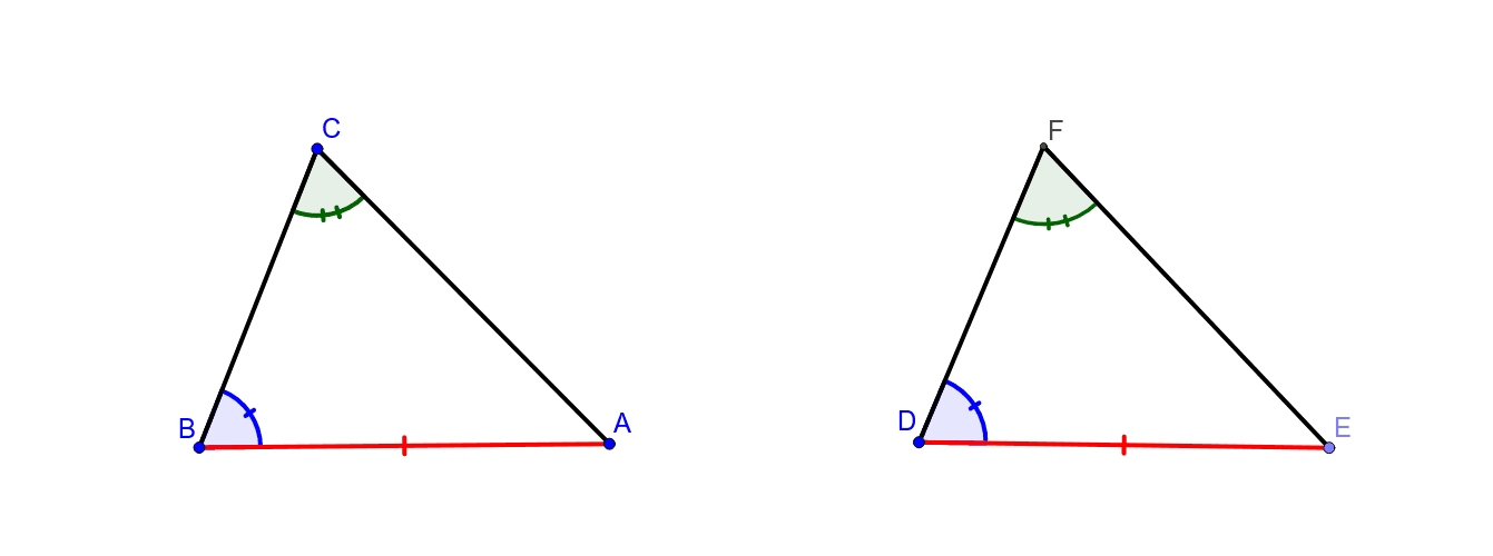 Exploring Side Angle Angle Triangles – GeoGebra