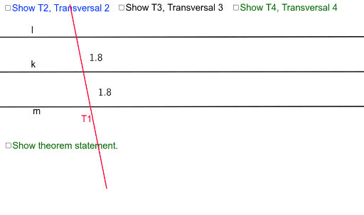 Theorem 11 – GeoGebra