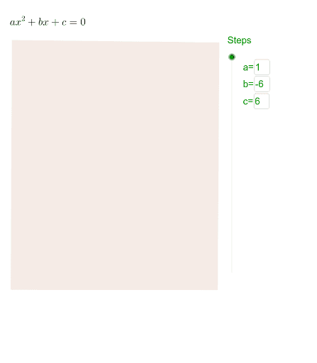 Quadratic Equation Solver, Steps, Graph, Roots – GeoGebra