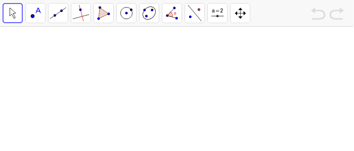 Exploring Geogebra and Basic Constructions – GeoGebra