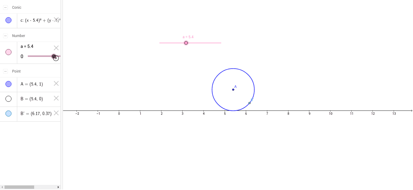 cycloid – GeoGebra