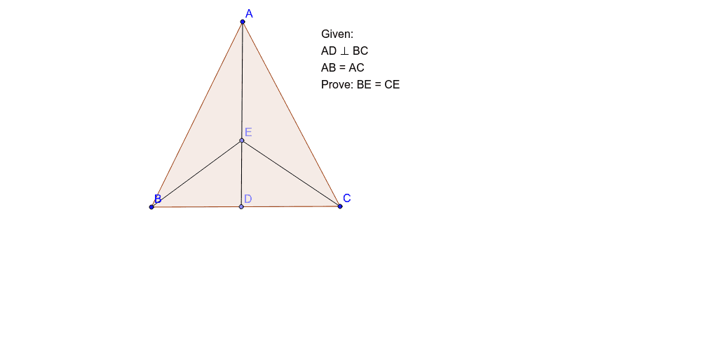 Geometric Proofs – GeoGebra