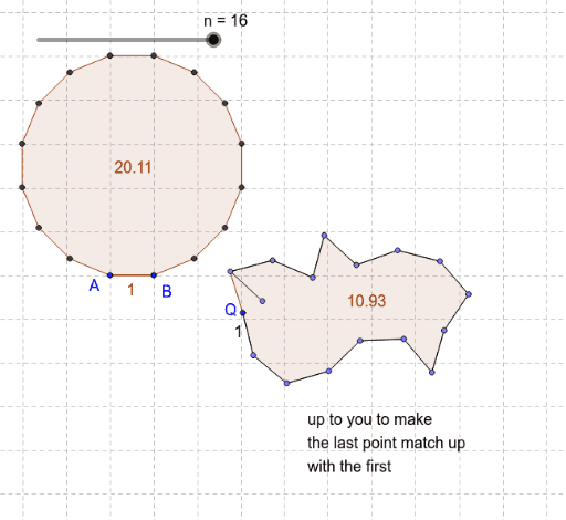 Comparing Pig Pens – GeoGebra