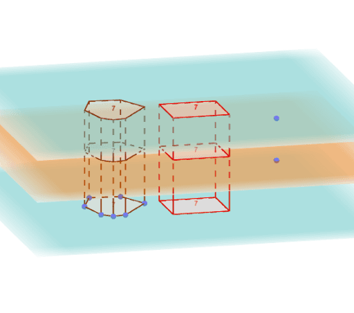 Prisma ruumala – GeoGebra