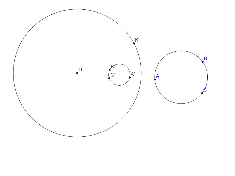 Inversion in a circle of a circle – GeoGebra