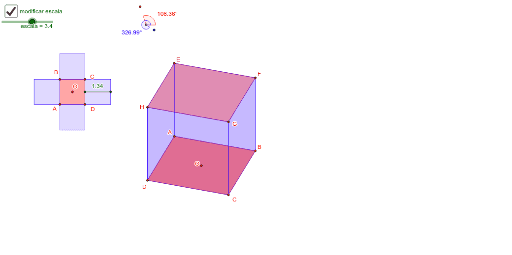 Prisma Recto de Base Cuadrada – GeoGebra