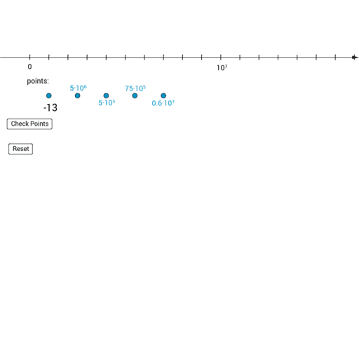 My revisions to the attempt at number line – GeoGebra