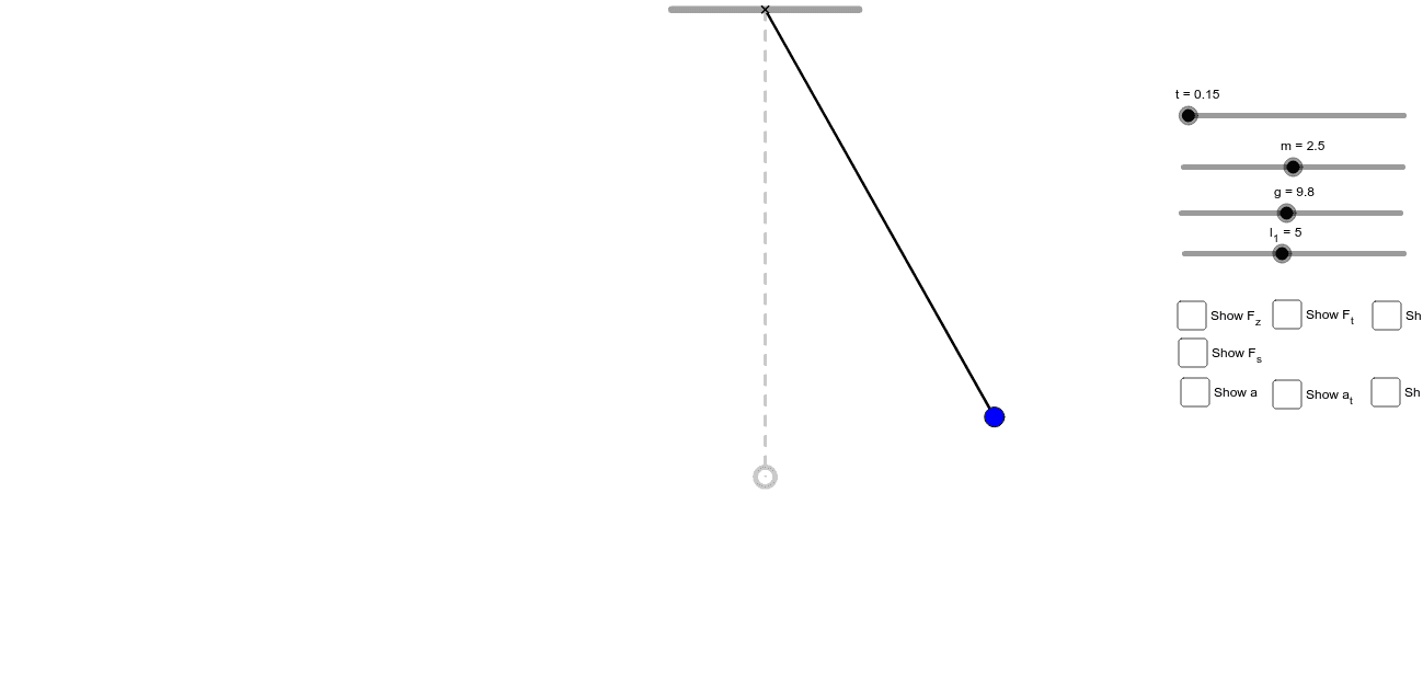 Pendulum – GeoGebra