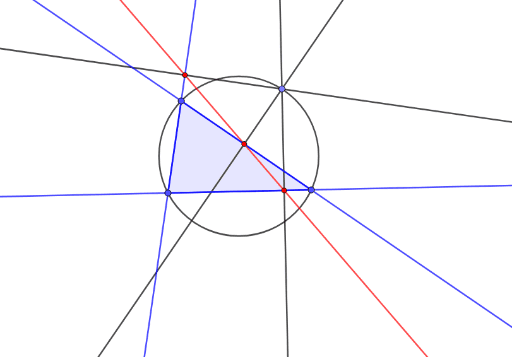 Simson Line of a Triangle – GeoGebra