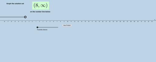 Interval Notation: Quiz (Single Sets & Conjunctions) – GeoGebra