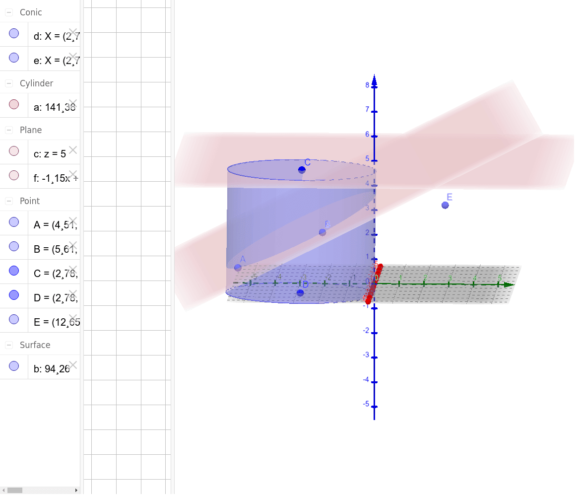 Mae's Cylinder – GeoGebra