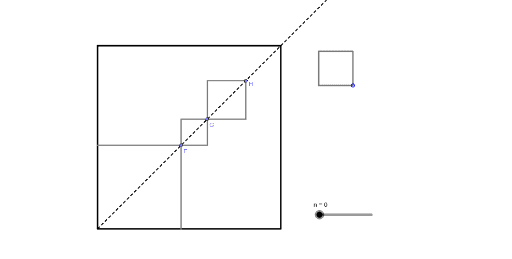 Squares within Square v.1 – GeoGebra