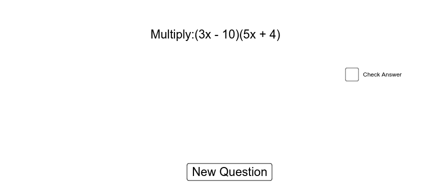 Multiplying Polynomials – GeoGebra
