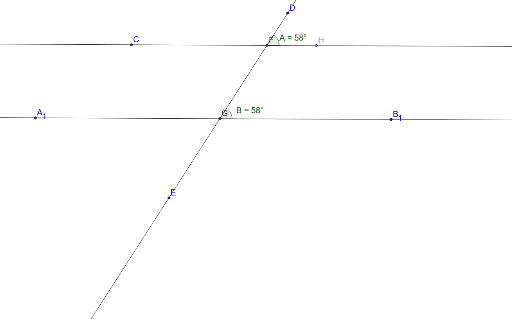 Parallel Postulate – GeoGebra