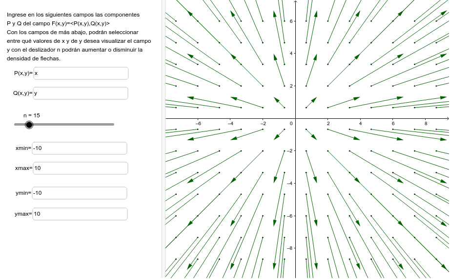 campos vectoriales a – GeoGebra