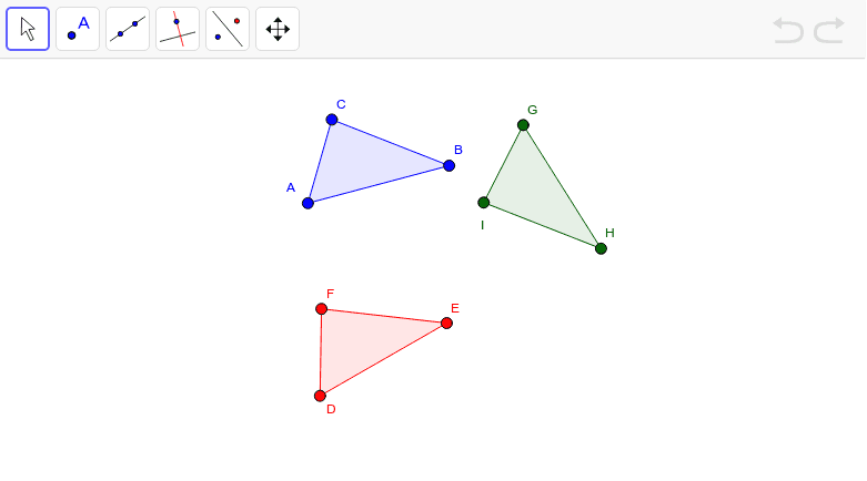 Existence of Isometries – GeoGebra