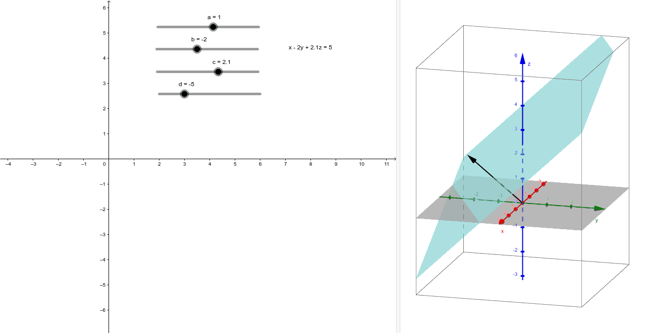 Plane Interactive – GeoGebra