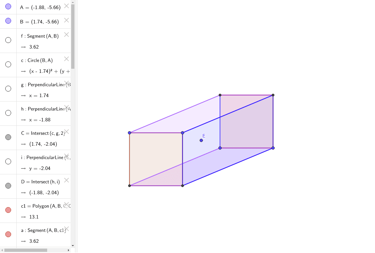 prisma rectangular – GeoGebra