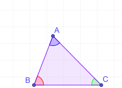 Bisectoarele unui triunghi – GeoGebra