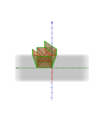 Volume of a square based pyramid – GeoGebra