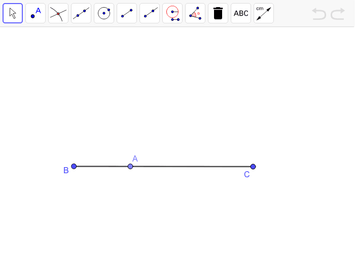 Basic Constructions – GeoGebra