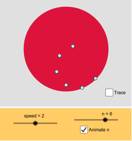 Circle rotation illusion – GeoGebra