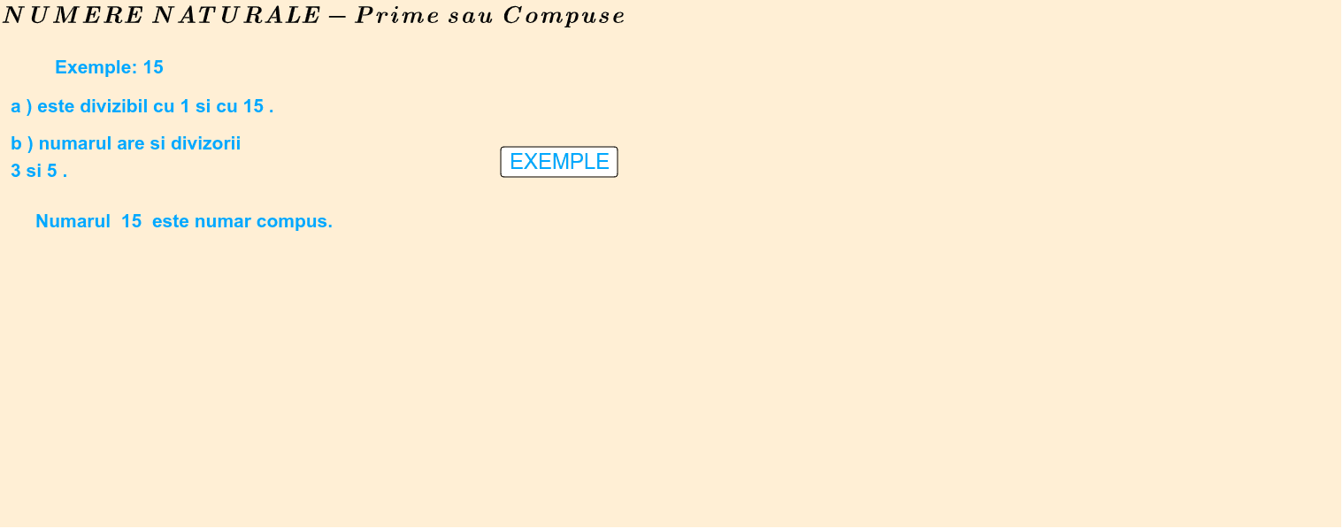 Numere prime sau compuse – GeoGebra
