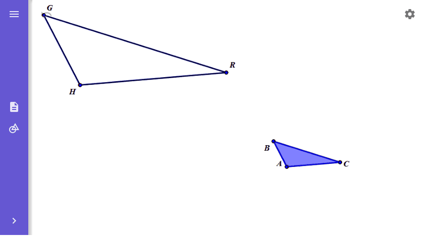 Similarity Transformations – GeoGebra