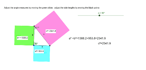 pythag relations – GeoGebra