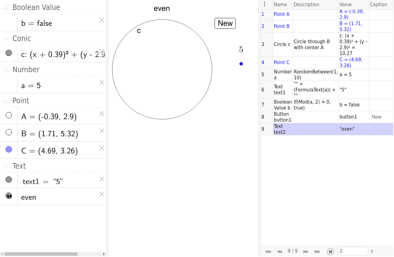 drag and drop app template – GeoGebra