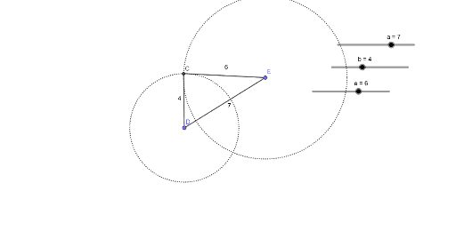 Construct SSS triangles – GeoGebra