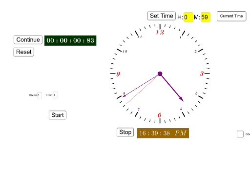 clock + – GeoGebra
