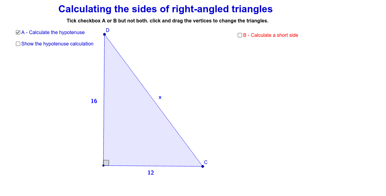 Triangle Sessions. – GeoGebra