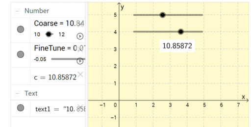 Making a button to toggle visibility – GeoGebra