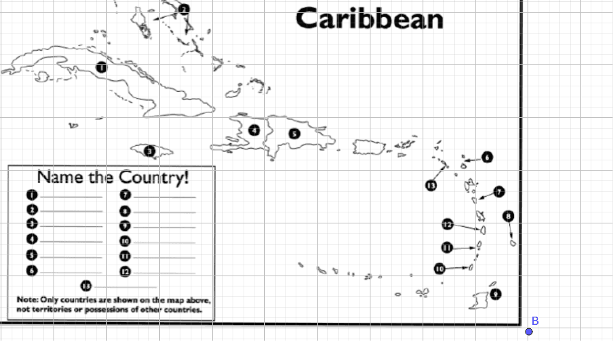 Bearings Map Activity – GeoGebra
