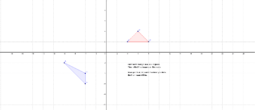 Problem 2 Sequences of Transformations – GeoGebra