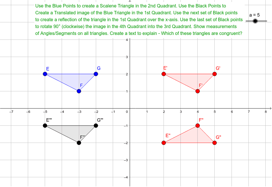 Chapter 4 – GeoGebra