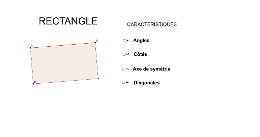 Rectangle Élèves – GeoGebra