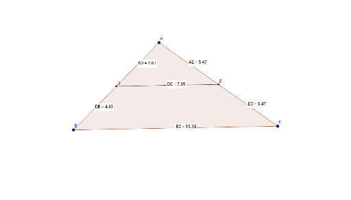 Triangle Midsegment Theorem – GeoGebra