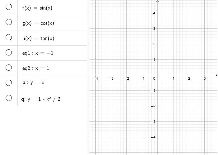 Small angle approximations (trig) – GeoGebra